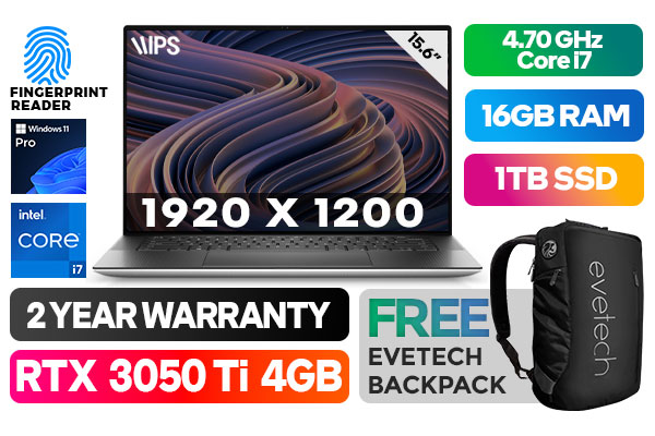 Dell XPS 15 9520-9170 Core i7 RTX 3050 Ti Ultrabook